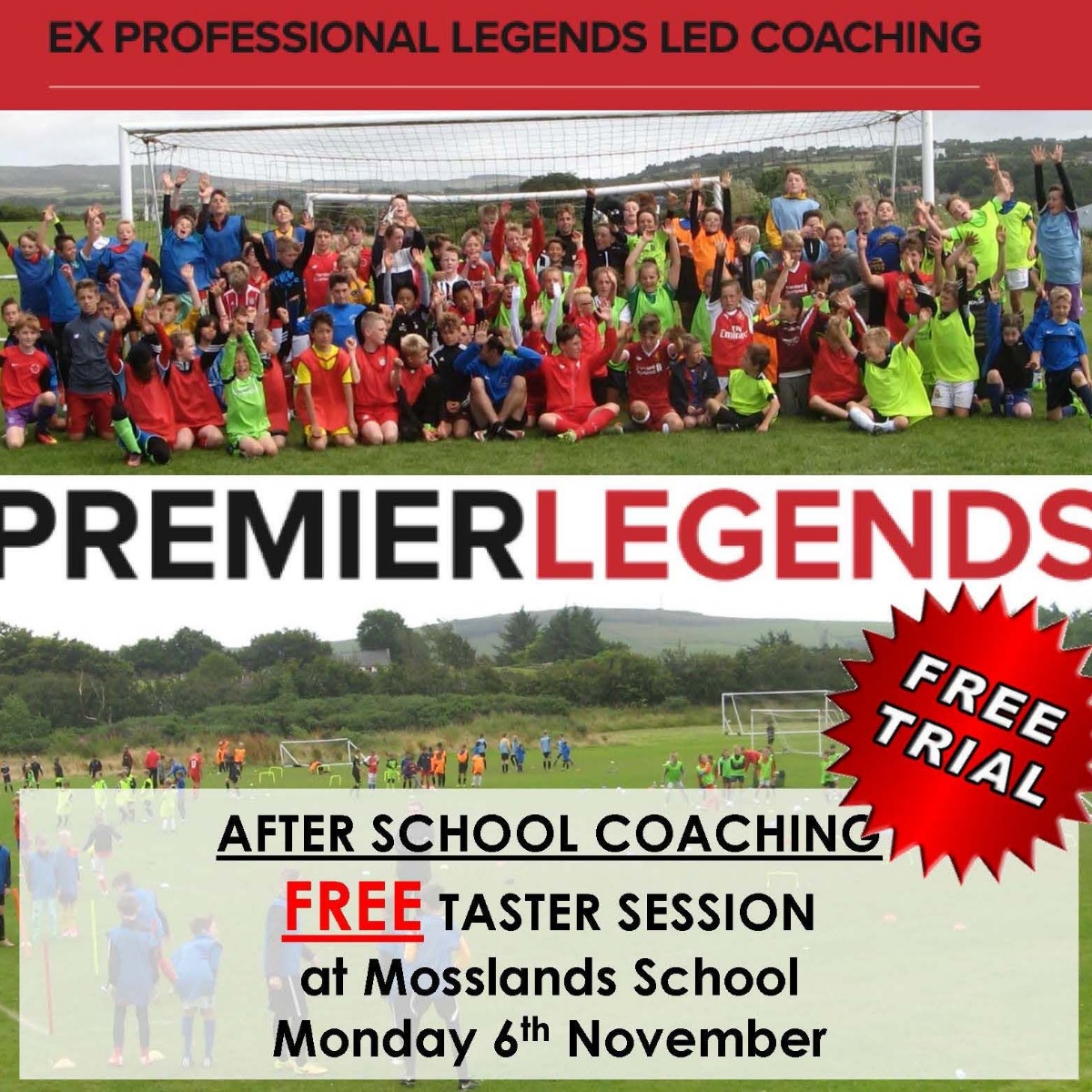 The Mosslands School - FREE Taster Coaching Session to all year 7 Students